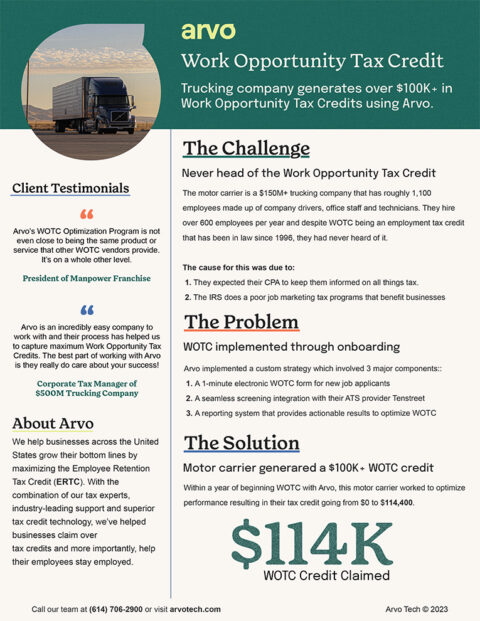 Case Study Template - Arvo Tech